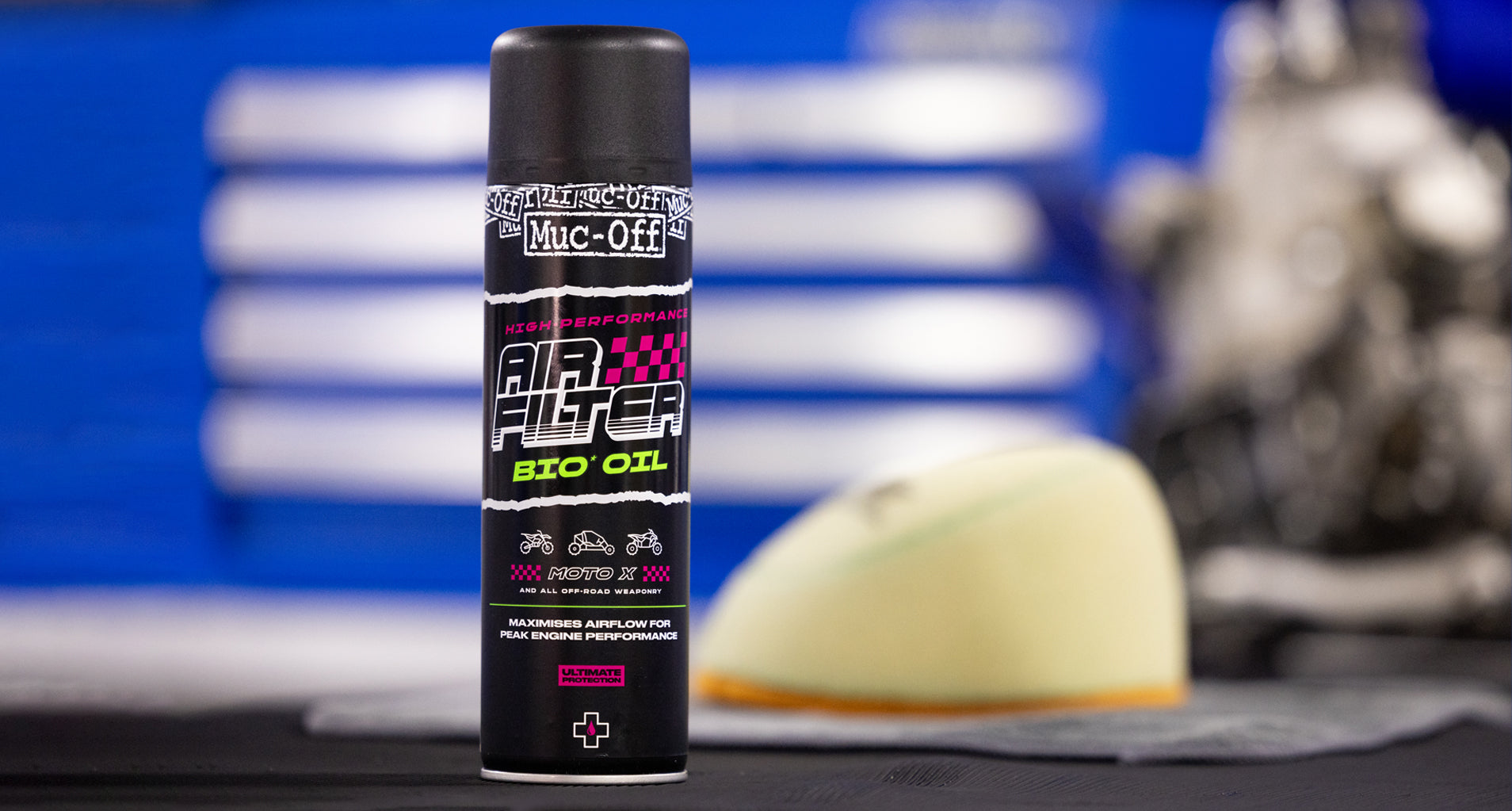 Rip Hard. Breathe Easy. Meet Our New Bio Air Filter Oil! | Muc-Off EU