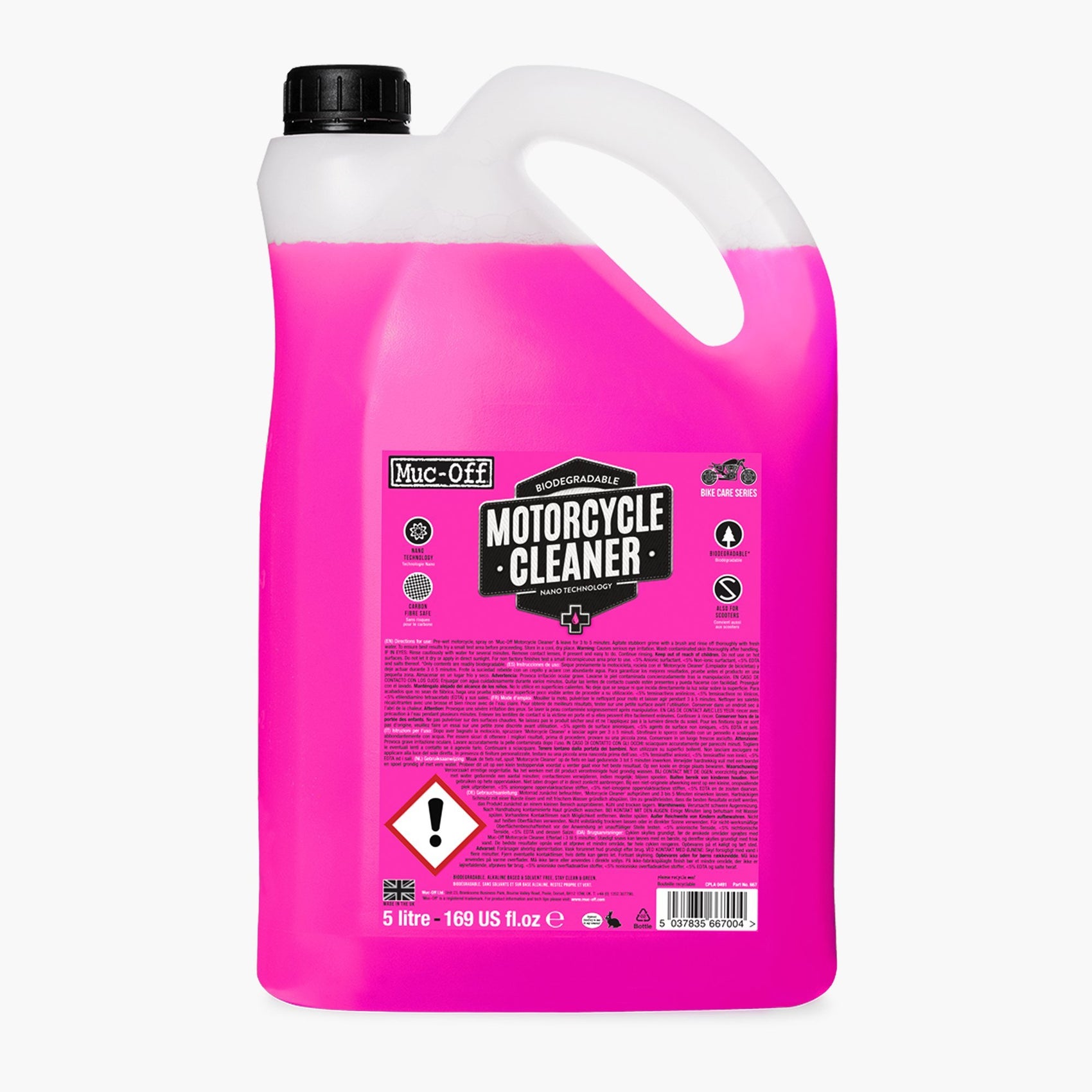 Nano Tech Motorcycle Cleaner | Motorcycle - Clean | Muc-Off EU